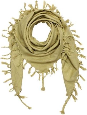 Freak Scene Kufiya - beige - beige - 100 x 100 cm - Shemagh - foulard Arafat palestinien - keffieh en coton