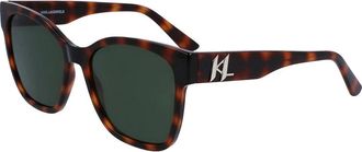 Karl Lagerfeld Femme, Accessoires, Brun, Taille: ONE Size Kl6087S-240 Lunettes de soleil