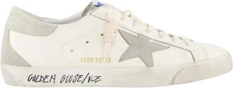 Golden Goose Low-Top Sneaker - Heren Super-Star Sneaker Wit/Grijs - Gr. 41 (EU) - in Weiß - für Damen
