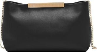 Fossil Pochette porte-monnaie rabat Penrose, en cuir de vachette lisse, pour femme, ZB11014001