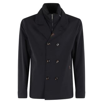 Moorer Homme, Vestes, Bleu, Taille: 6XL Pull Tricot&eacute; &Eacute;l&eacute;gant