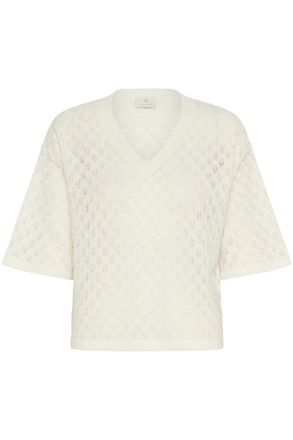 Kaffe Strickpullover KAlourine XL, Chalk XL