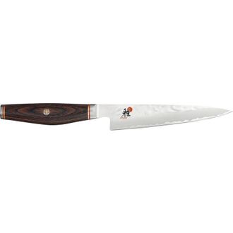 Zwilling Miyabi Petty knife Messer, Stahl, 130 mm, silber / braun, 30,5 x 7,7 x 2,6 cm miyabi 6000 mct