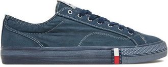 Tommy Jeans Sneakers aus Stoff Archive Vulc. Y2K Washed Canvas EM0EM01720 Dunkelblau
