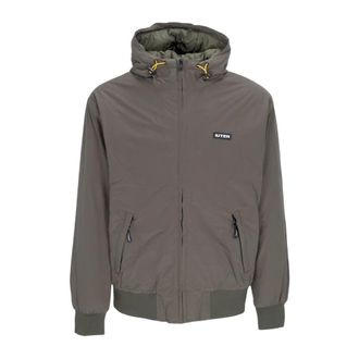 Iuter Gepolsterte Shield Jacke mit Kapuze - - Jackets - Herren - Gr&uuml;n - L