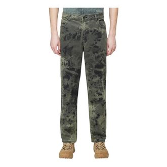 ECKHAUS LATTA Tie-Dye Slim-Fit Denim Jeans - - Jeans - Herren - Gr&uuml;n - W27