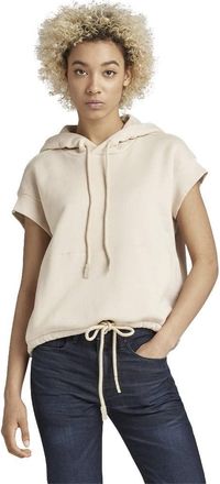 G-Star RAW Damen Relaxed Short Sleeve Hoodie, Beige (Brown Rice D22362-D165-D309), XXS