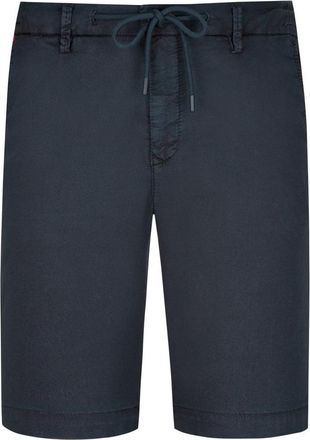 Mac Jeans Glatte Stretch-Shorts aus einem Baumwollmix mit Kordelzug in