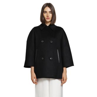 Max Mara Double-breasted Cape