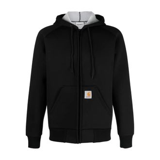 Carhartt Work in Progress Car-Lux Hooded Jacket - - Sweatshirts & Hoodies - Herren - Schwarzk - M