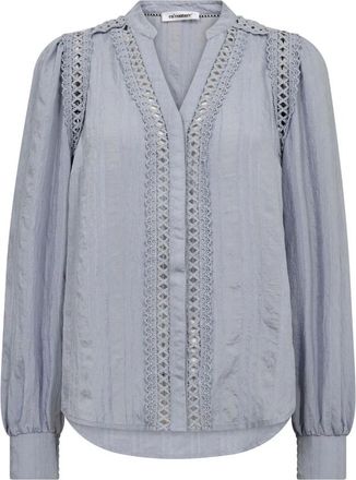 Co'Couture Femme, Blouses et Chemises, Bleu, Taille: 40 FR Blouses