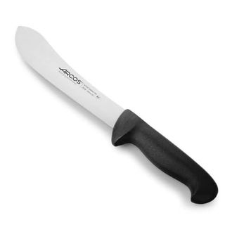 Arcos Couteau de Boucher 200 mm Lame Acier Inoxydable Nitrum. Couteau de Cuisine Professionnel pour Viande. Poisson et L&eacute;gumes. Manche Ergonomique en Polyox
