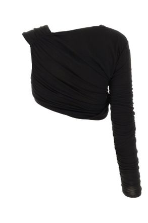 ADĀMO Andrea Adamo Black Viscose Maglie Sweater