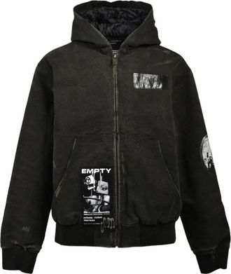 Enfants Riches Deprimes Homme, Vestes, Noir, Taille: L Veste &agrave; capuche avec imprim&eacute; graphique