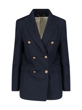 Golden Goose Double-Breasted Embossed Buttons Blazer