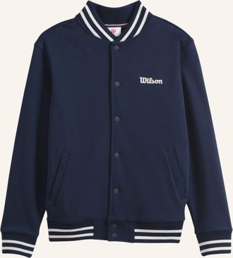 Wilson Collegejacke M Hudson Varsity Bomber blau