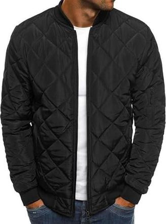 Generic Doudoune L&eacute;g&egrave;re Homme Doudounes Matelassage Pais Blousons Fermeture Clair Int&eacute;grale Vestes Isolante Thermique Manteaus Sport Dynamique Puffers Qualit&eacute;