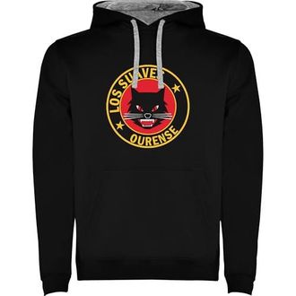 Generico Sweat &agrave; capuche en coton et polyester 280 g/m&sup2; avec poche kangourou pour homme Noir, Noir, XXL