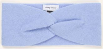 Darling Harbour Darling Harbour Stirnband Aus Cashmere blau