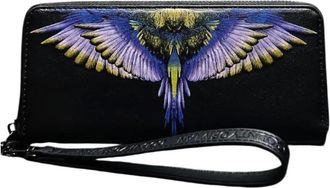 Marcelo Burlon Femme, Accessoires, Noir, Taille: ONE Size Portefeuilles et porte-cartes