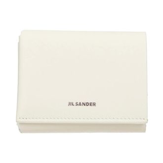 Jil Sander Portefeuille Tri-Fold - Femme - Accessoires - Beige - Taille: ONE Size