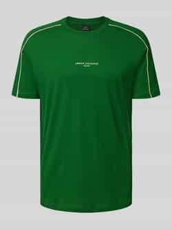 A|X Armani Exchange T-Shirt mit Label-Print