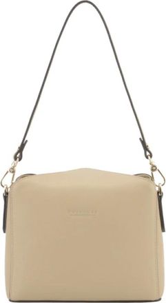 Pourchet Femme, Sacs, Beige, Taille: ONE Size Cassetta Shoulder Bag