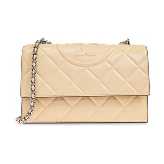 Tory Burch Schultertasche Fleming - - Bags - Damen - Beige - ONE SIZE