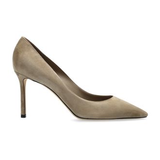 Jimmy Choo London Femme, Chaussures, Gris, Taille: 39 EU Escarpins en daim Romy