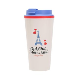 Blue Sky Studios Emily in Paris Thermoflasche - 450ml Isolierbecher mit Schraubverschluss - auslaufsicher, BPA-frei, doppelwandiger Reisebecher