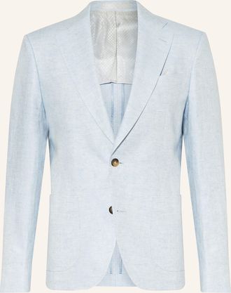 Sand Copenhagen Sand Copenhagen Anzugsakko Sherman Napoli Classic Fit Aus Leinen blau