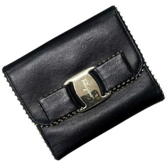 Ferragamo Pre-owned Bi-fold Geldb&ouml;rse - - Pre-owned - Damen - Schwarzk - ONE SIZE