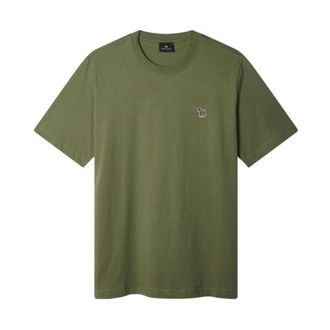 Paul Smith Zebra Logo T-Shirt - - Tops - Herren - Gr&uuml;n - XL