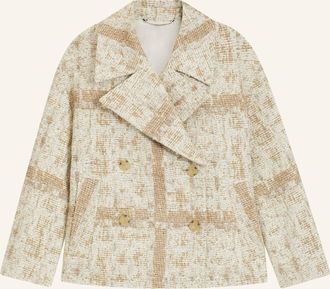 HUGO BOSS Klassischer Mantel Chatur grau