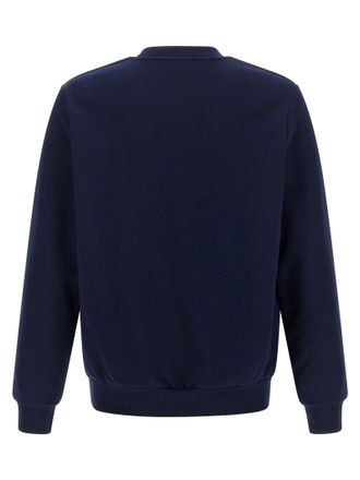 Lacoste Cotton Fleece Sweatshirt - Navy