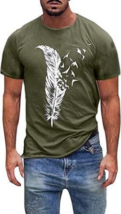 Generic T-shirt &agrave; manches courtes pour hommes : sweat-shirt avec impression 3D T-shirt &agrave; col rond T-shirt de sport l&eacute;ger T-shirt de course respirant T-shirts 