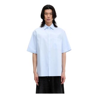 Darkpark Vale Kurzarmhemd - - Shirts - Herren - Blau - L