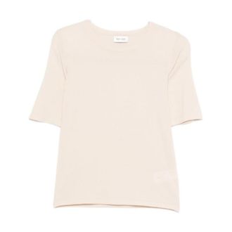 Soft Goat Kaschmir-Mischung Pullover mit Ellbogenl&auml;nge - - Knitwear - Damen - Beige - M