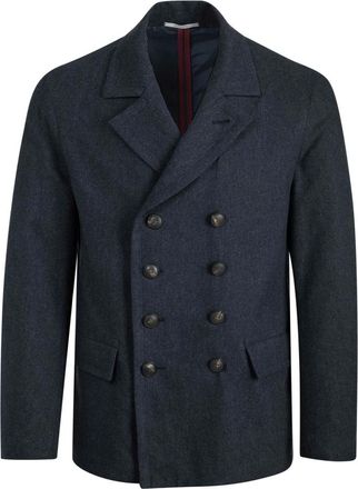 Pal Zileri Kurzmantel mit doppelreihiger Knopfleiste - - Jackets - Herren - Blau - M