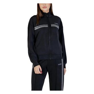 Guess Berthe High Neck Full-Zip Swea - - Sweatshirts & Hoodies - Damen - Schwarzk - XL