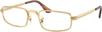 Ray-Ban unisex, Accessoires, Jaune, Taille: 52 MM Rx3927V Optical Frame