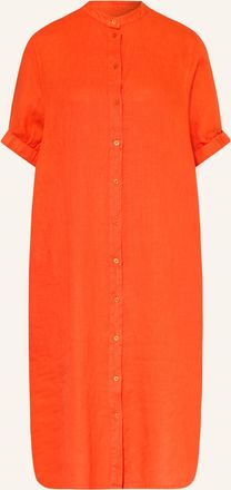 Mos Mosh Mos Mosh Leinenkleid Mmarleth orange