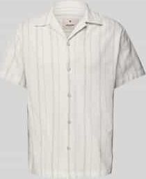 Jack & Jones Regular Fit Freizeithemd aus Baumwoll-Leinen-Mix Modell BLUWILLIAM