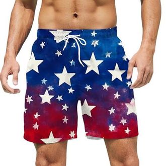 Generic Short de plage d&eacute;t&eacute; pour homme - Pantalon de plage d&eacute;contract&eacute; tendance confortable am&eacute;ricain respirant, gris, 3XL