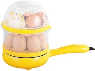 Generic Po&ecirc;le &agrave; frire &eacute;lectrique, cuiseur vapeur &eacute;lectrique, antiadh&eacute;sive, r&eacute;sistante &agrave; la chaleur, pour petit d&eacute;jeuner, collations, d&icirc;ners, omelette, cr&ecirc;pes