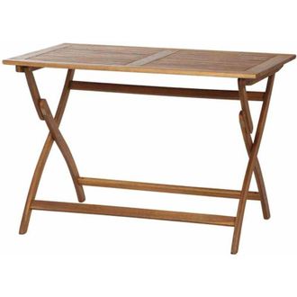 Siena Garden Siena Garden - Klapptisch Klapptisch 110x70x74 cm Gestell und Tischplatte Akazienholz natur ge&ouml;lt