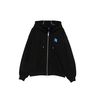 Ader Error Logo-patch Zip-up Hoodie