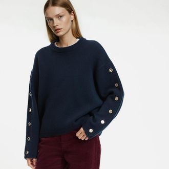 La Redoute Collections Pull En Laine Col Rond En Grosse Maille