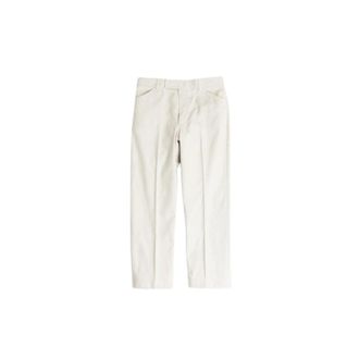 Thom Browne Homme, Pantalons, Beige, Taille: XL Pantalon Chino en Velours C&ocirc;tel&eacute; Fin