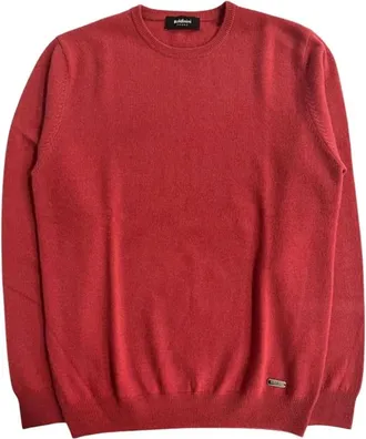 Baldinini Pull col rond - Homme - Pulls - Rouge - Taille: L